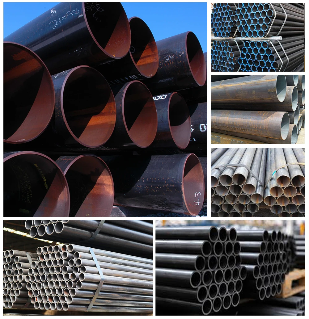 Large Diameter Round/square Pipe Welded Steel Pipes Square Mild Carbon ...