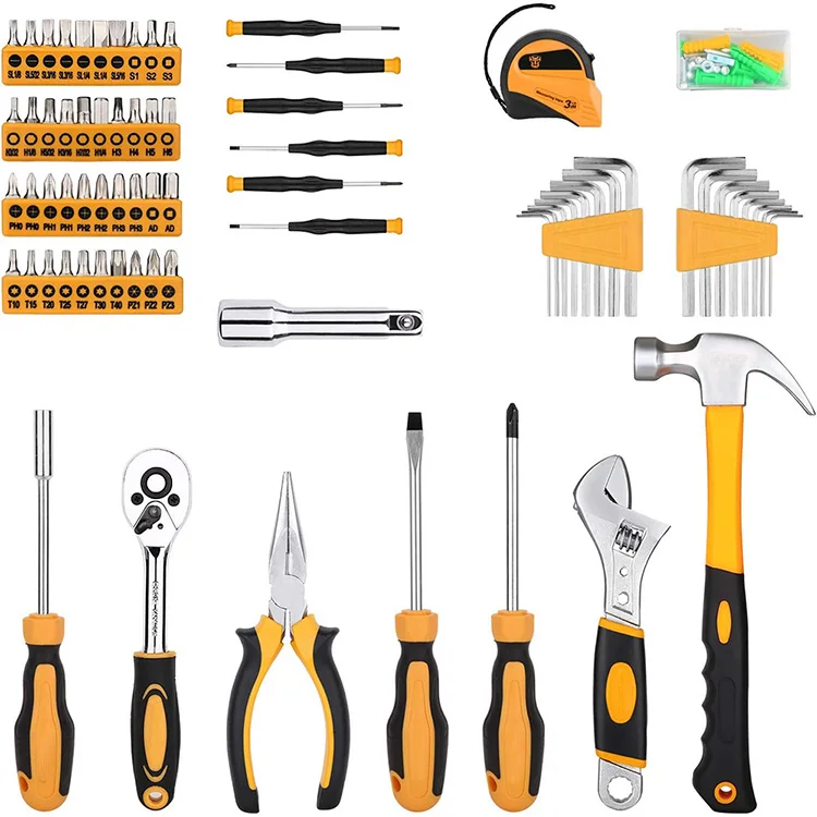 Ifixpro Garage Tool Set Mechanics Tool Set 158 Pcs Household Tool Kit ...