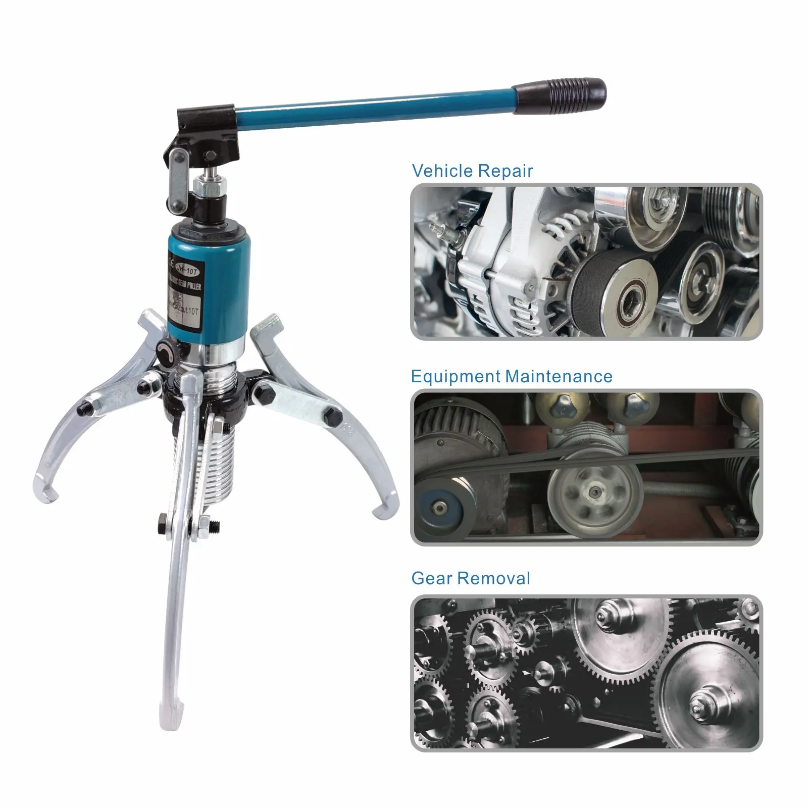 10ton Hydraulic Gear Puller - Efficient Bearing Removal