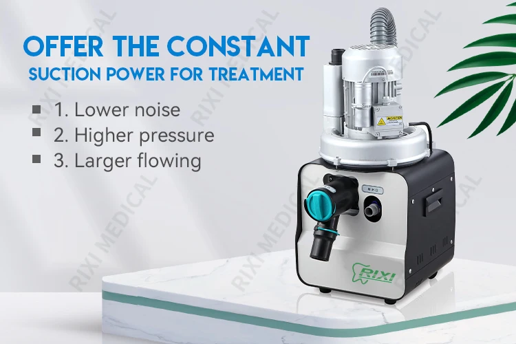 Dental Chair High Volume Air Suction Vacuum Pump Suction Pump Dental ...