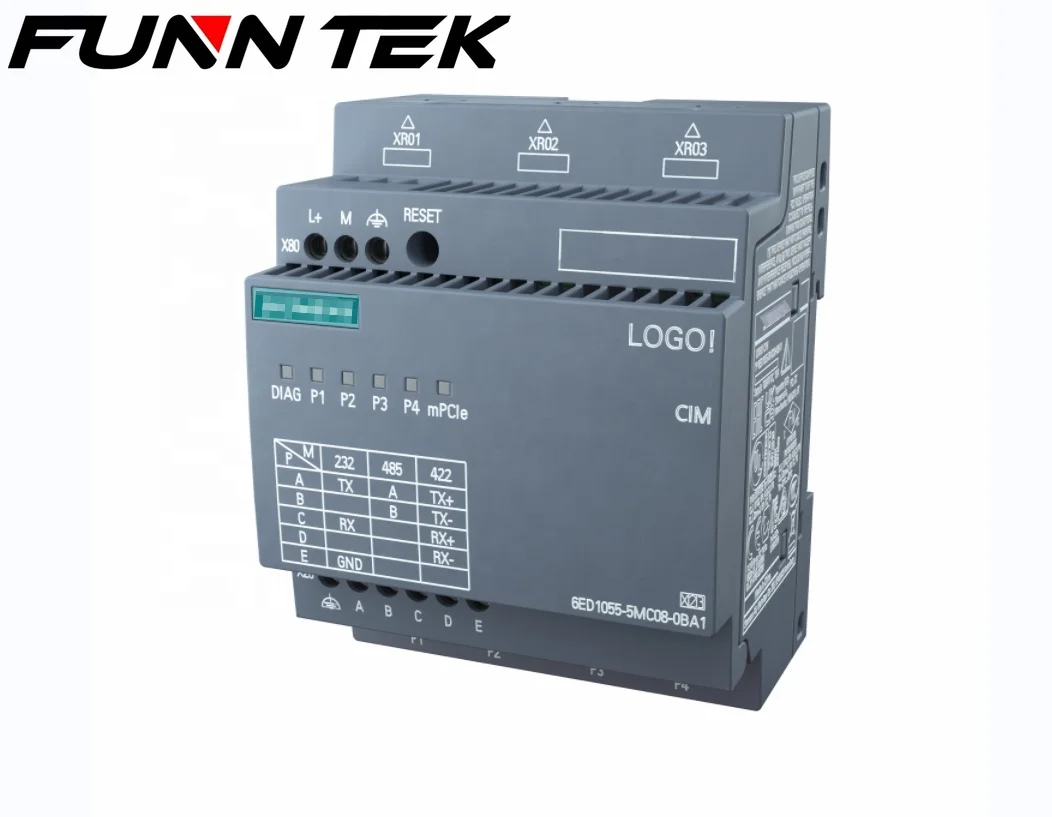 6ED1055-5MC08-0BA1 PLC Controller Siemens LOGO CIM Communication ...