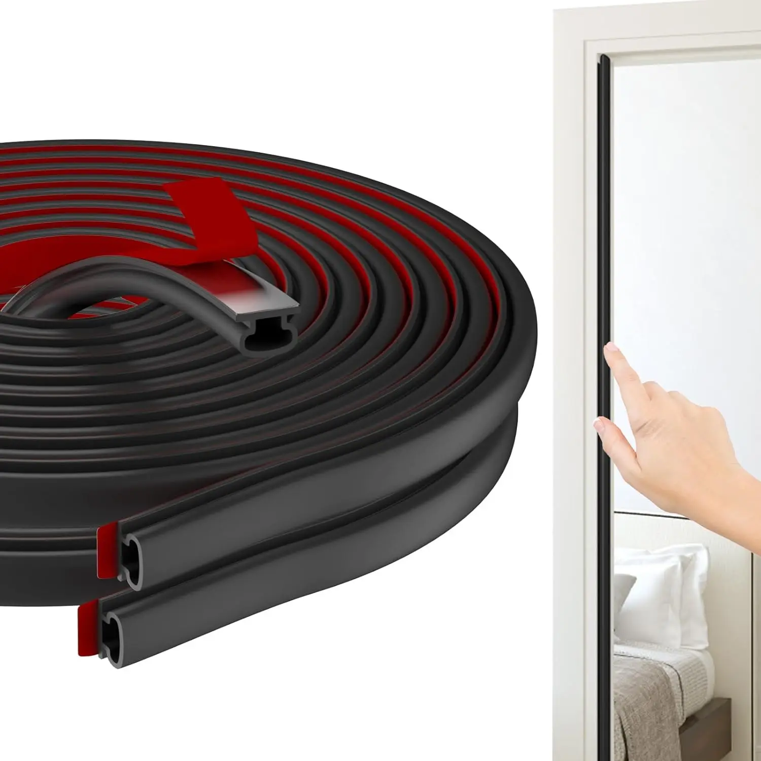 Extra Wide Door Weather Stripping Rubber Weather Stripping Seal Strip ...