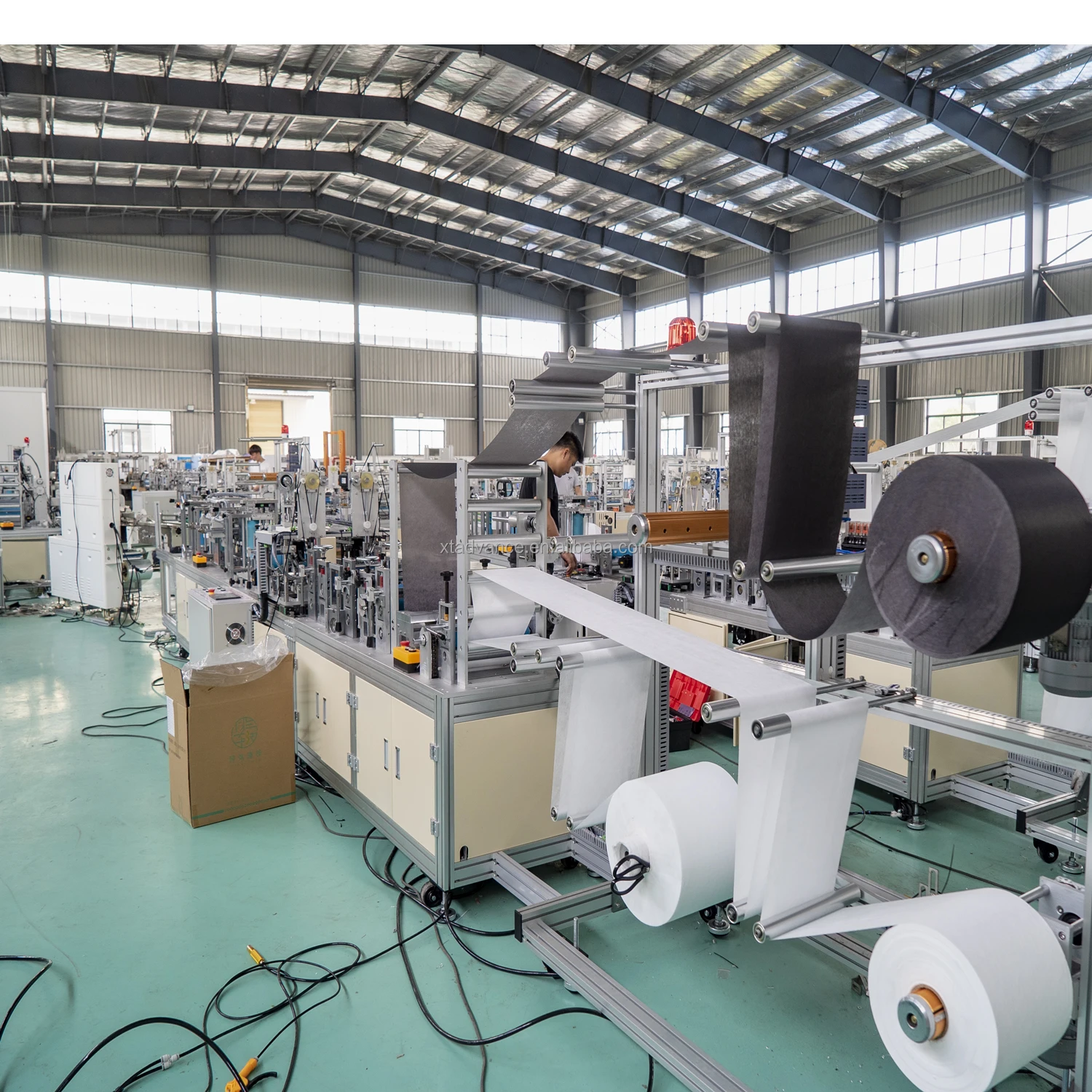 Automatic N95 Kn95 5d 3d Ffp2 Ffp3 Nonwoven And Antistatic Pp Facemask ...
