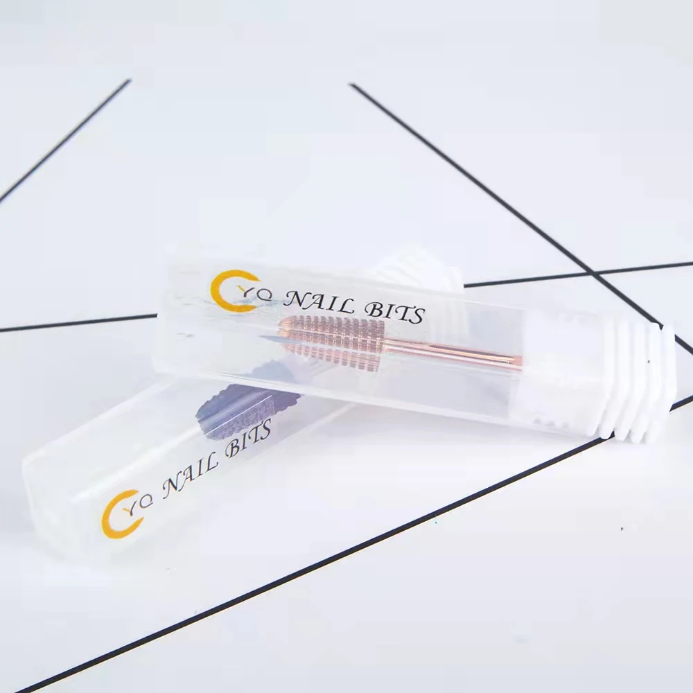 6.6毫米彩虹涂层大桶光滑顶部钻头专业美甲碳化钨指甲钻头 - Buy 6.6毫米rainbow涂层大桶光滑的顶部位专业美甲碳化钨钉钻头,指甲钻头4xc,指甲位 Product on ...