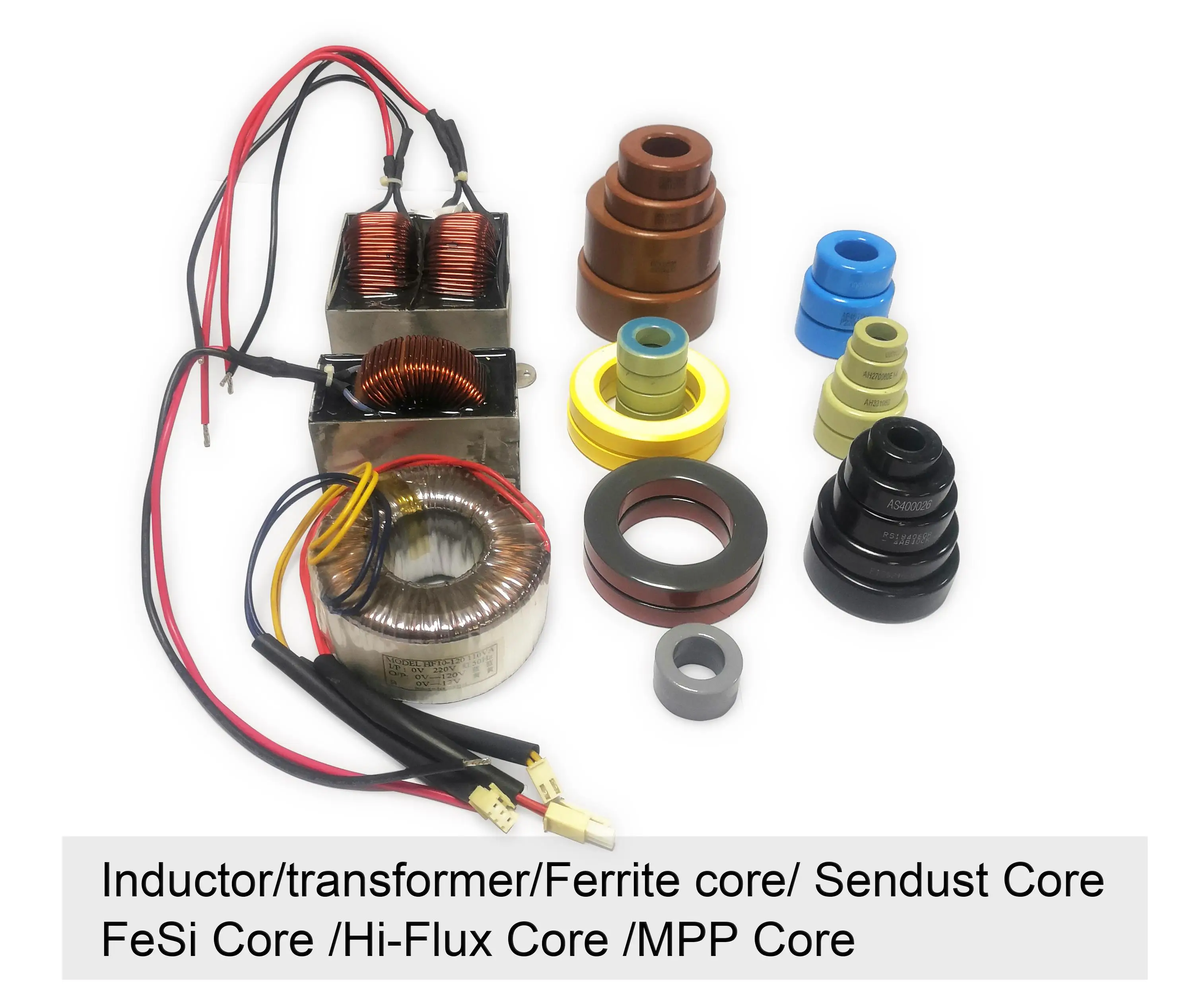 RS106125 CS270125 Sendust Core for Soft Magnetic Applications