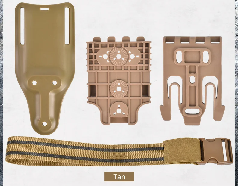 Tactical Quick Release Gun Holster Adapter Hunting Accessories With Leg ...