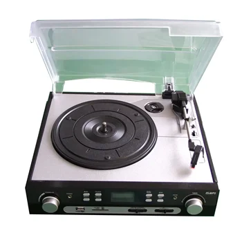 Retro Vinyl Multifunction Record Player Turntable 3-speed Phonograph ...