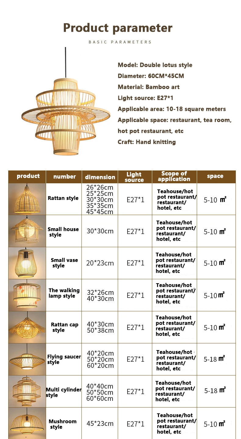 Handmade Hanging Led Ceiling Rattan Woven Home Bedroom Decors Rattan ...