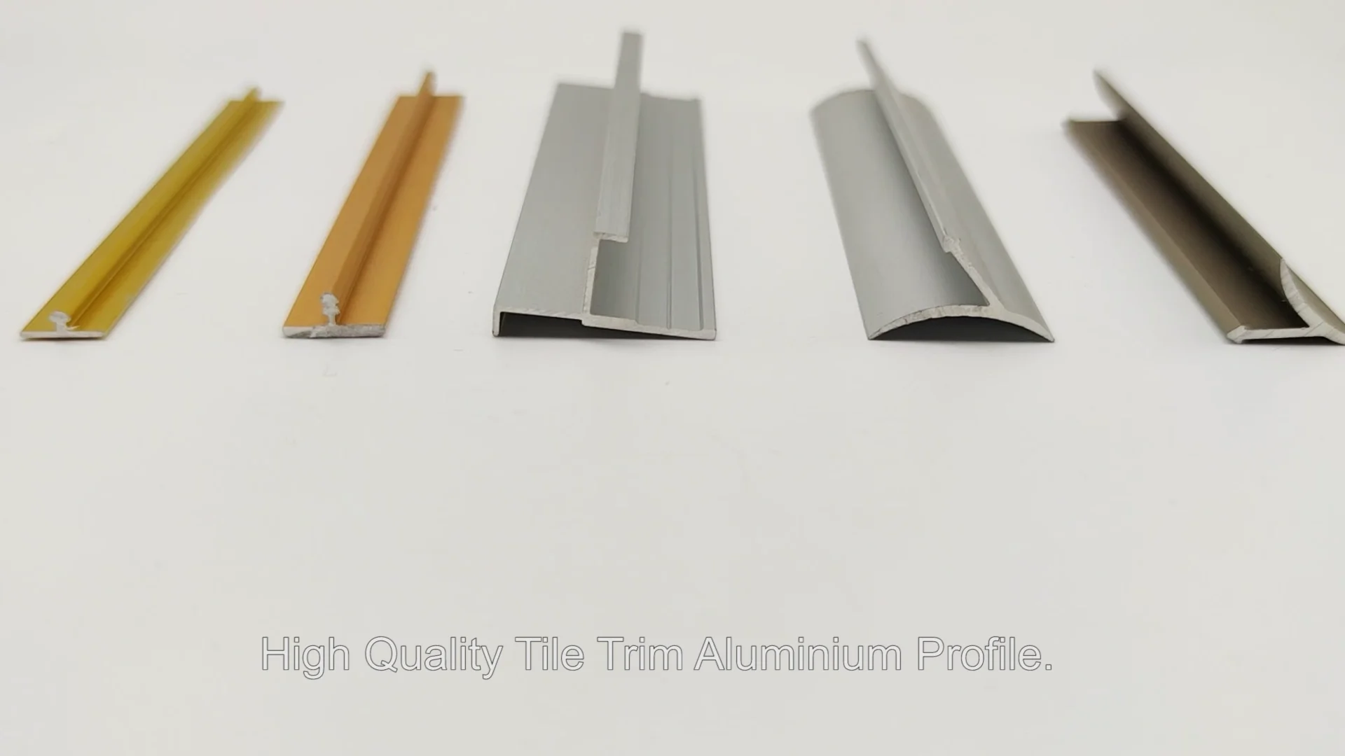 Ceramic Floor Spacer Aluminum Border Profile Edge Tile Trim Corner T ...