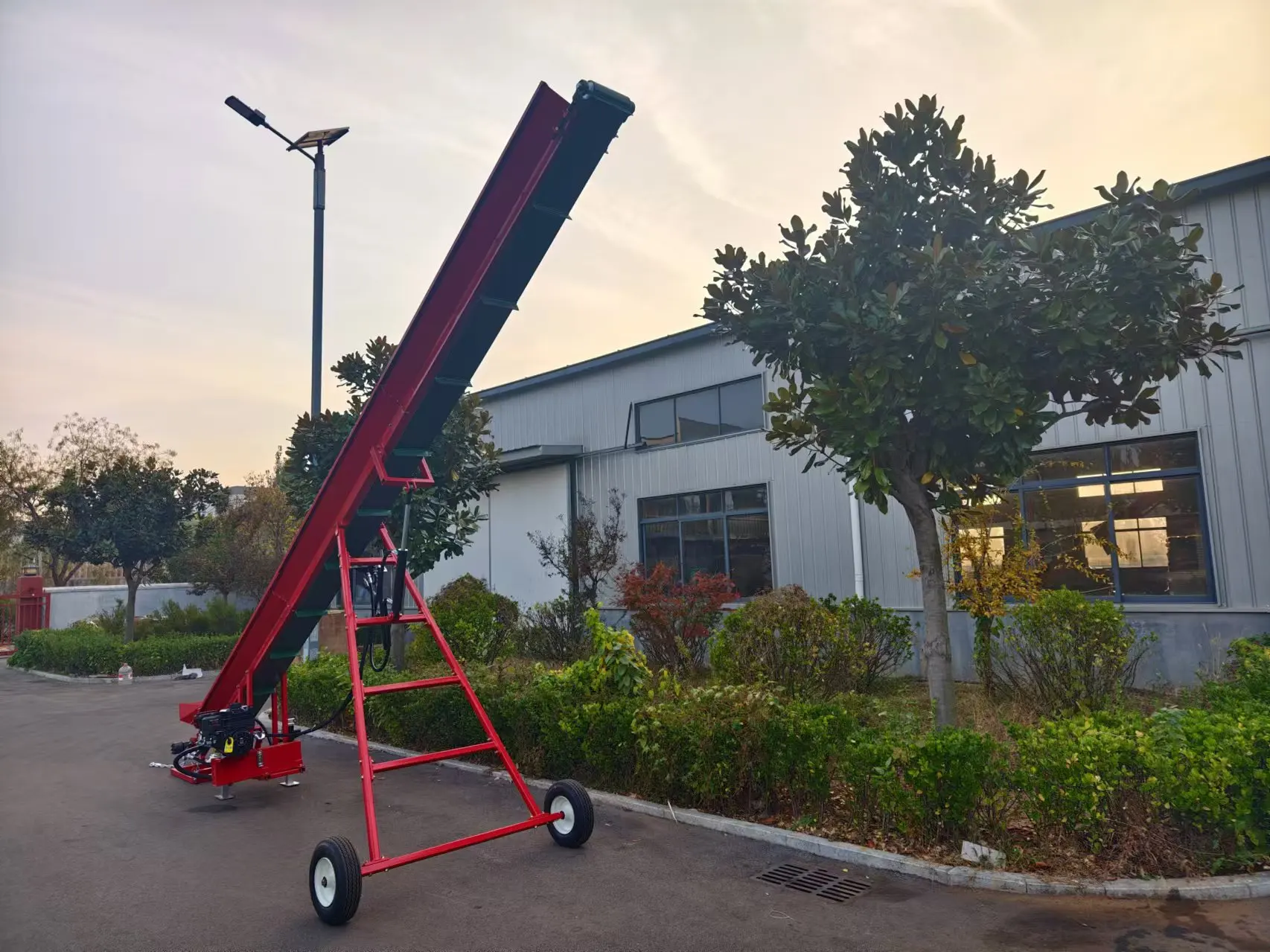 Firewood Equipment Wood Processor Elevator Log Firewood Conveyor ...