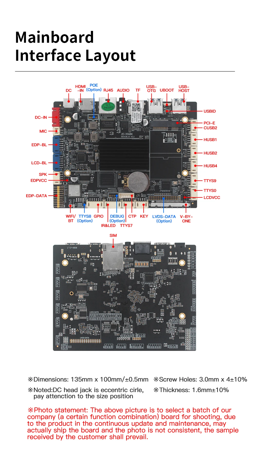 Rockchip RK3568 - LED Display Smart Board for Digital Signage