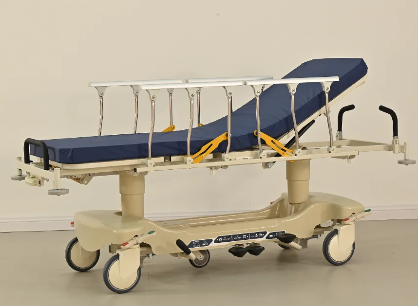 Mt Medical Folding Guardrail Emergency Trolley Hospital Emergency ...