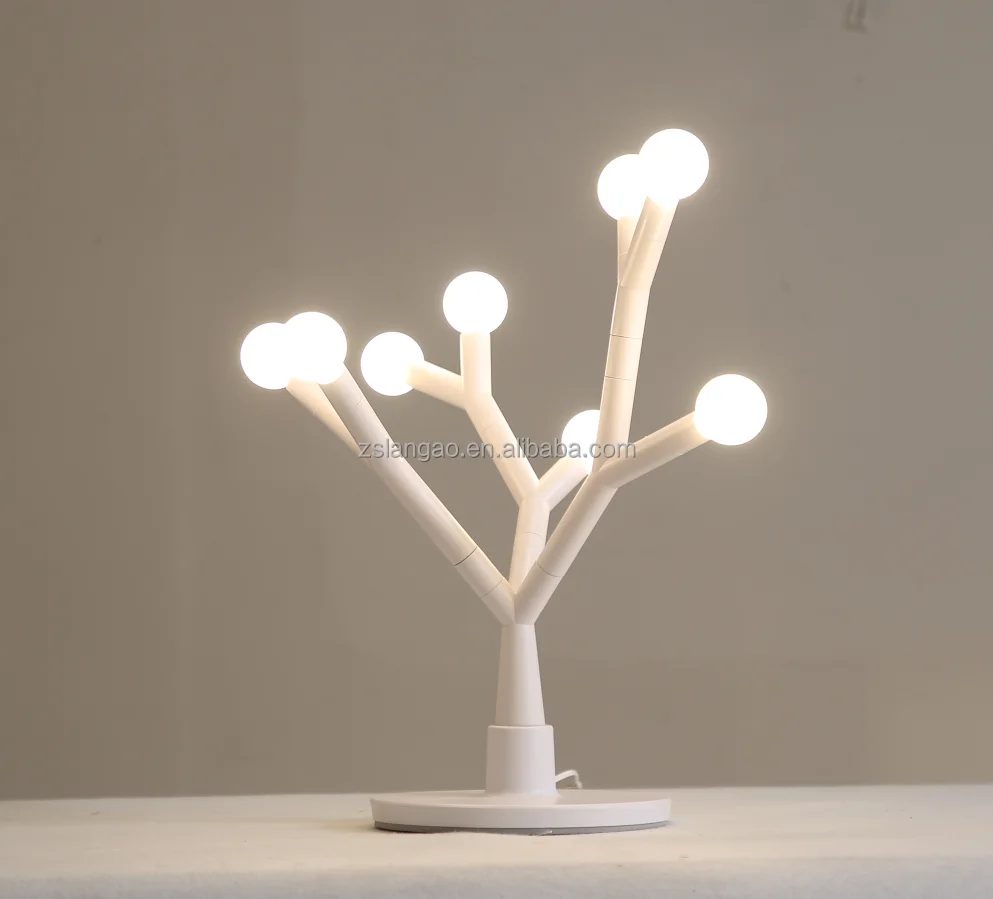 Bloom Table Lamp Led Diy Nightstand Lamp Transformable Shapes 8warm ...