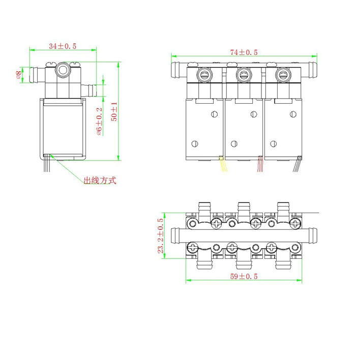 Medical 6V 12V 24V Mini Air Vent Valve - High Quality Solenoid Valve