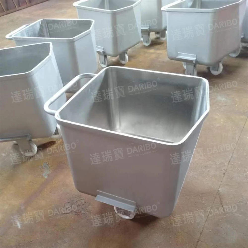 Sus 304 200l Trolley For Transport Suasage Chicken Beef Pork Meat Fish ...