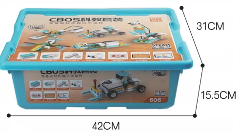 Cb05 Stem Toys Diy Programming Roboti Building Block Suit 50 In 1 ...