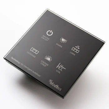 12-36v Dc New Style Rs485 Modbus Protocol Touch Wall Switch For Smart ...