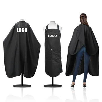 Customized Design Cape De Coiffeur Barbershop Capes Custom Logo ...