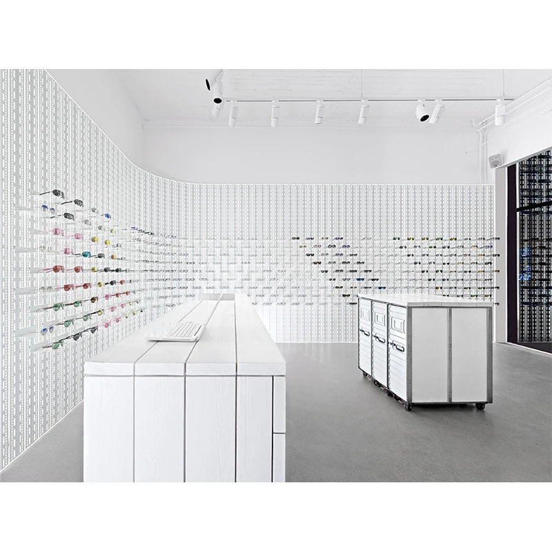 Custom Made Optical Store Layout Design Glass Optical Shop Counter ...