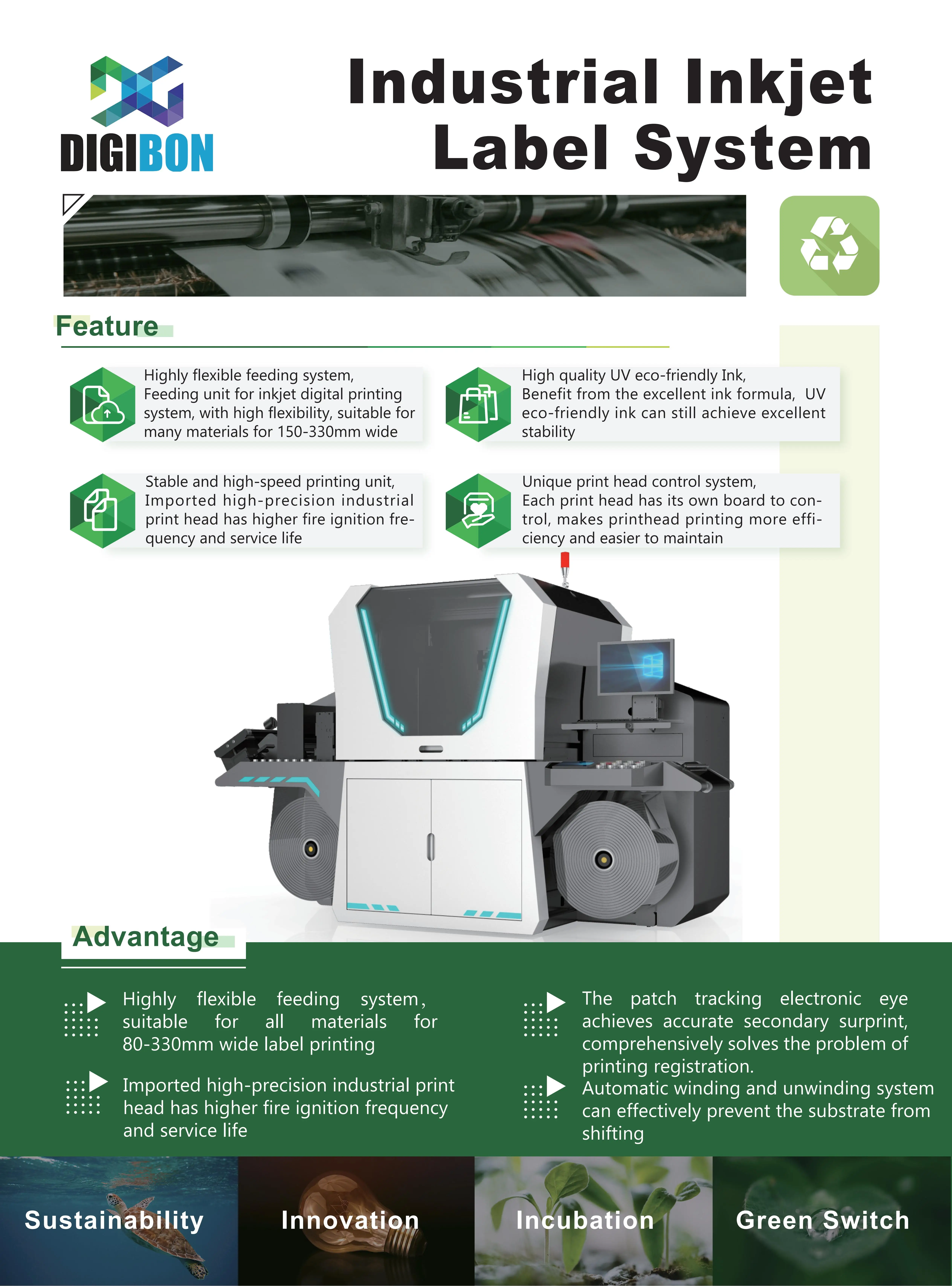 Efficient Label Printing with DIGIBON Digital Inkjet System