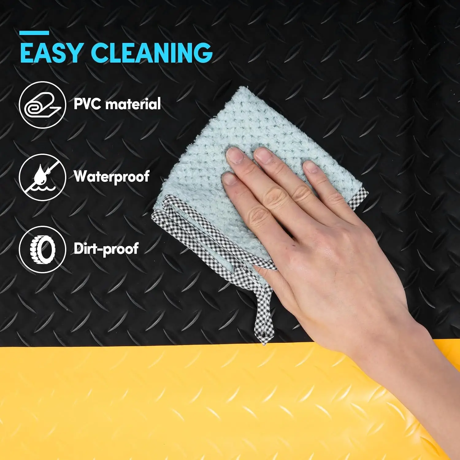 ANTISK Premium ESD Anti-Static PVC Floor Mat Non-Slip and Waterproof ...