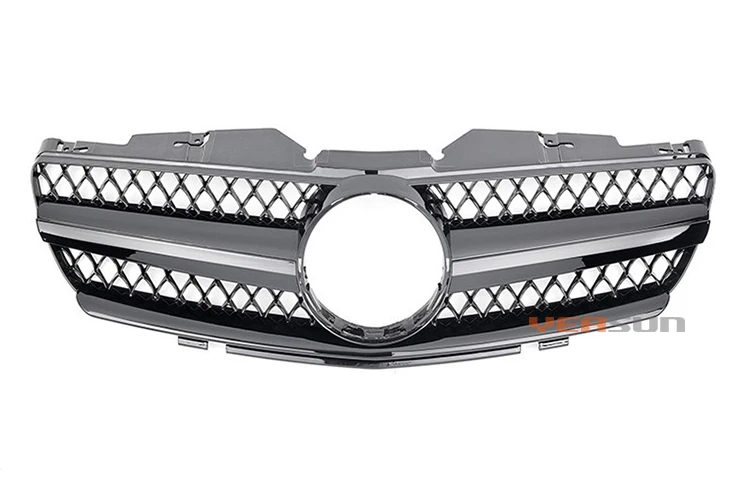 High Quality R230 AM G Style Front Grille for Mercedes Sl Class R230 ...