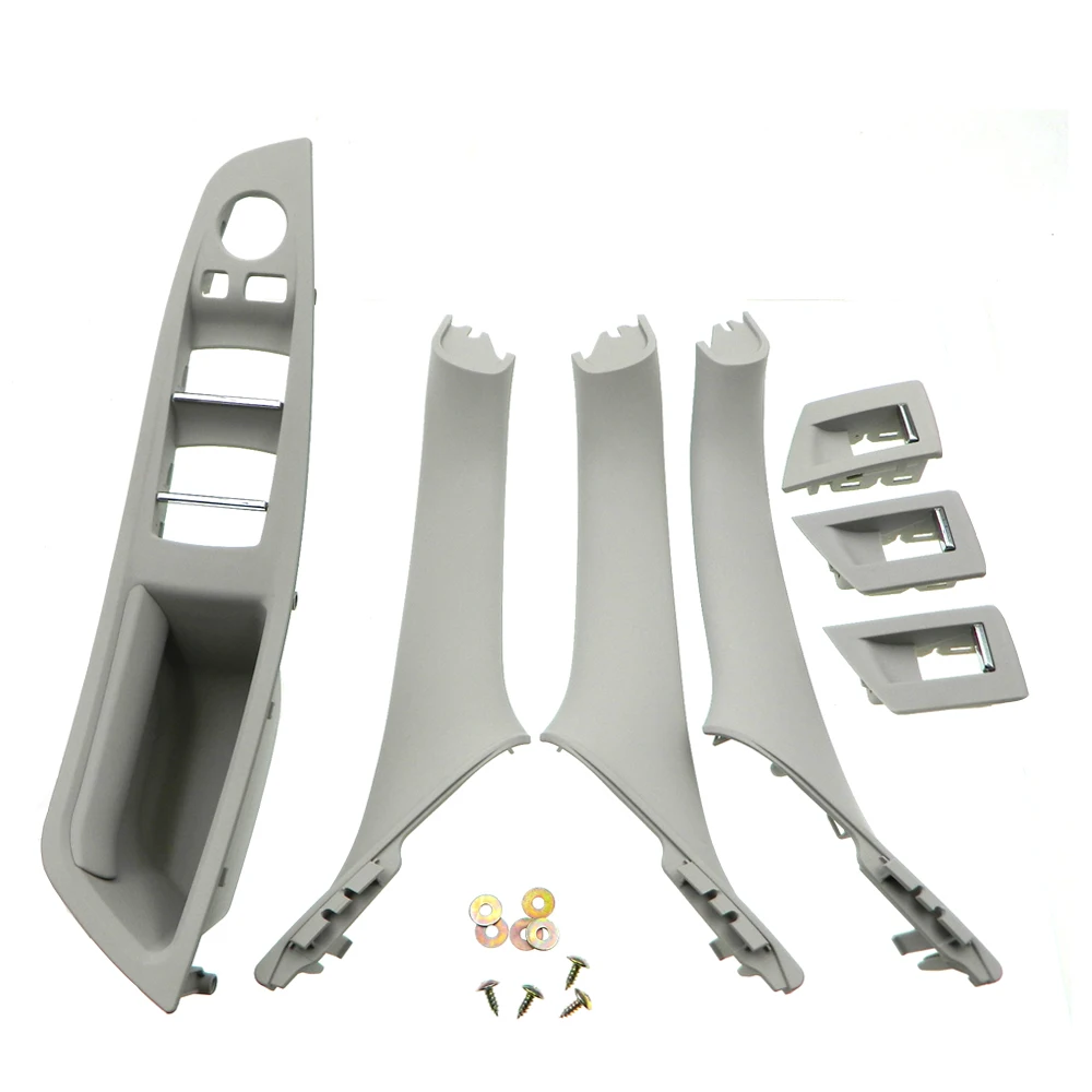 Left/Right Inner Doors Panel Handle Pull Trim Cover for BMW 5 Serie F10 ...