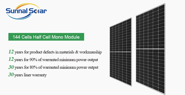High-efficiency Monocrystalline Solar Panels by Sunnal