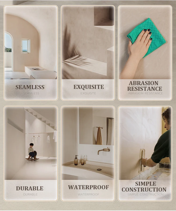 Single Component Microcement Sealing Floor Coating Paint