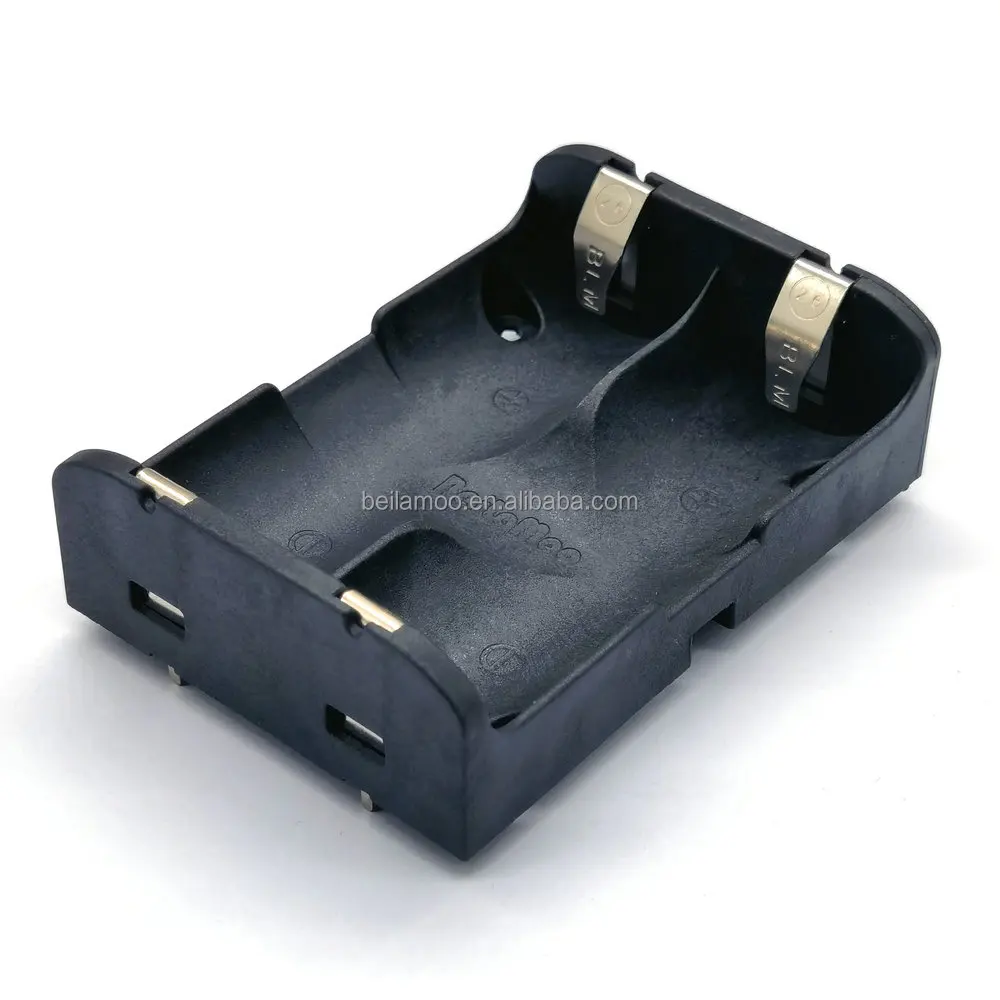 Two 26650 Battery Holder With Pc Pins Pbt Ul94-v0 - Buy 26650 Battery ...