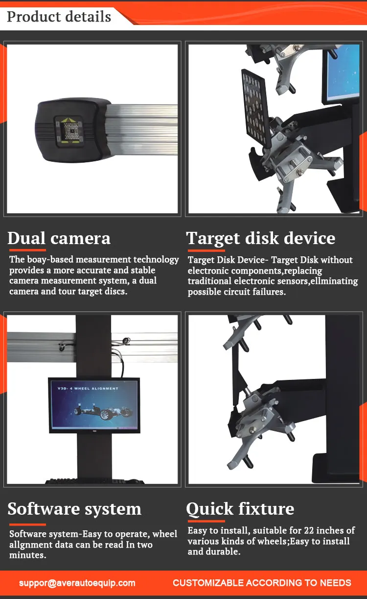 3D Wheel Aligner - Precision Vehicle Alignment Machine