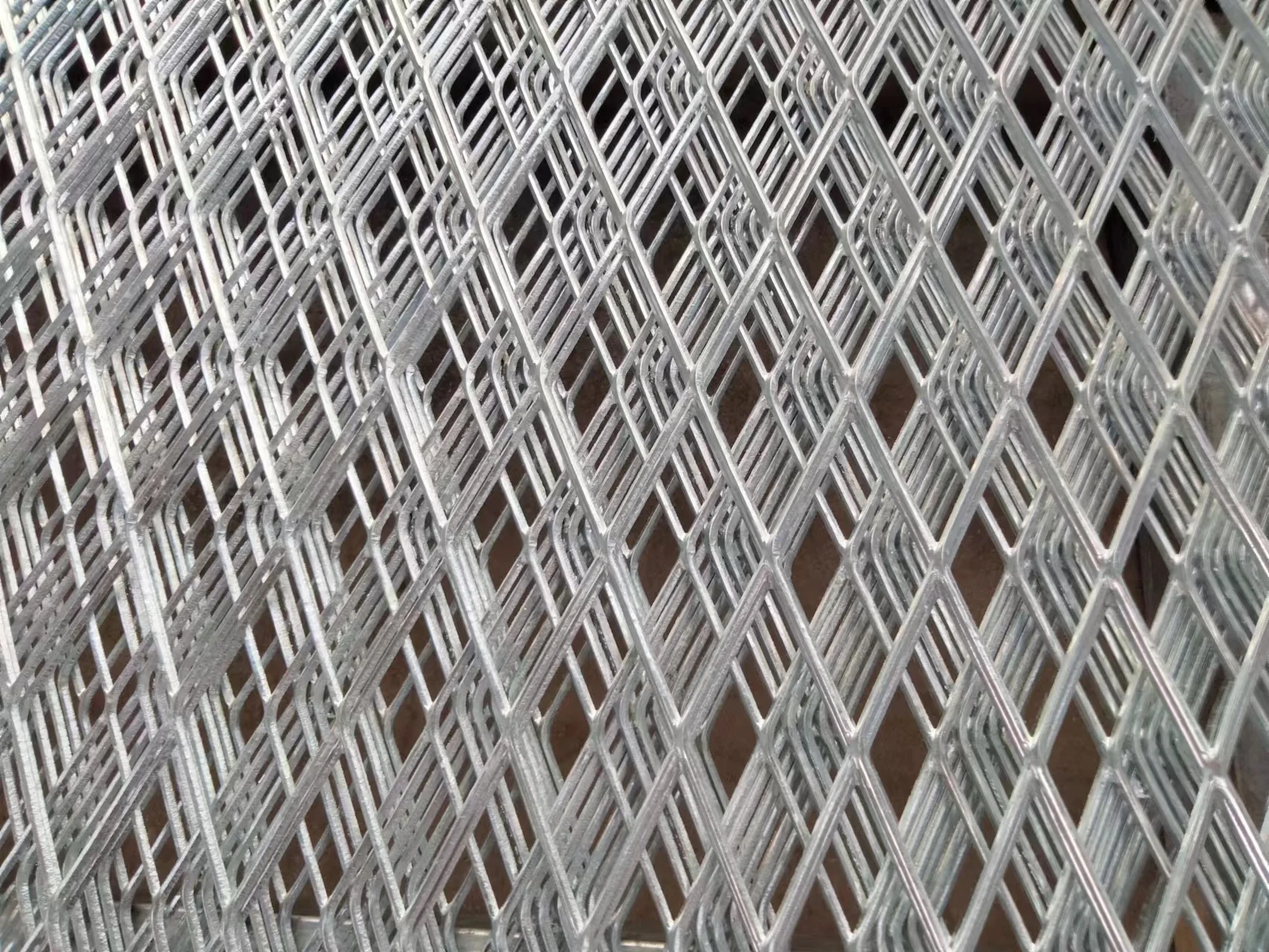 Steel Diamond Expanded Metal Mesh - Corrosion Resistance