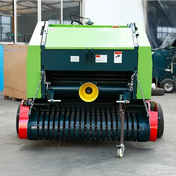Tractor Machine Agricultural Farm Equipment Mini Roll Baler Mini Round ...