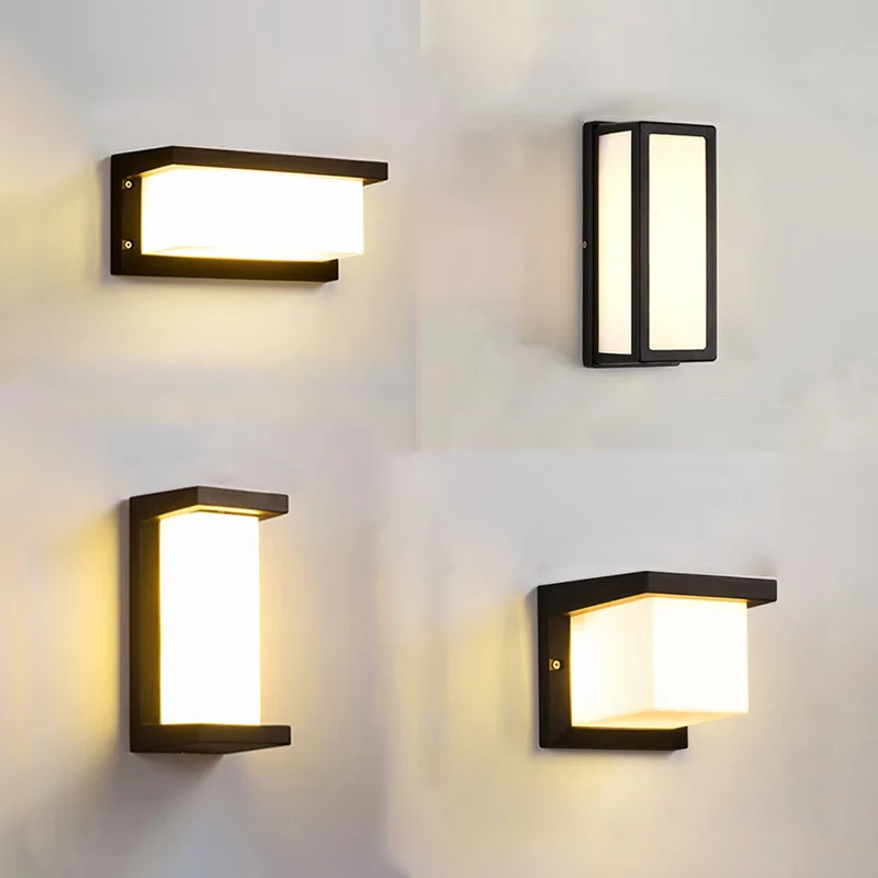 Modern Decoration Wall Mounted Porch Corridor Sconce Lights Outdoor ...