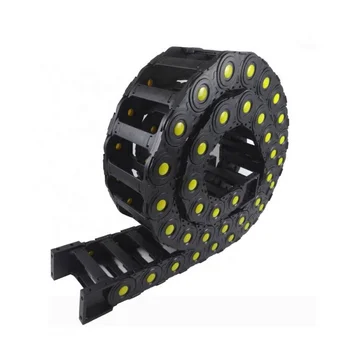Cnc Machine Cable Tray Flexible Plastic Bridge Nylon Cable Drag Chain ...
