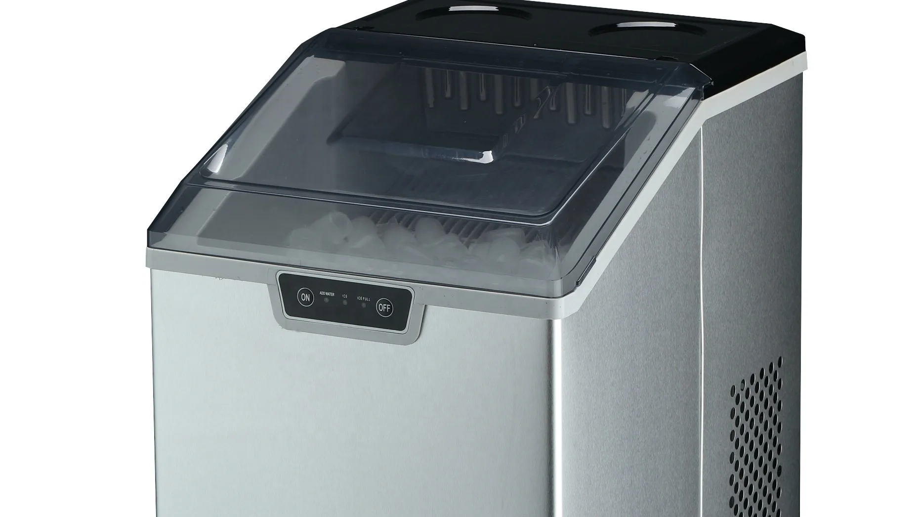 3.2l Big Water Tank 18kgs Tabletop Ice Making Machine 14pcs Ice Per ...