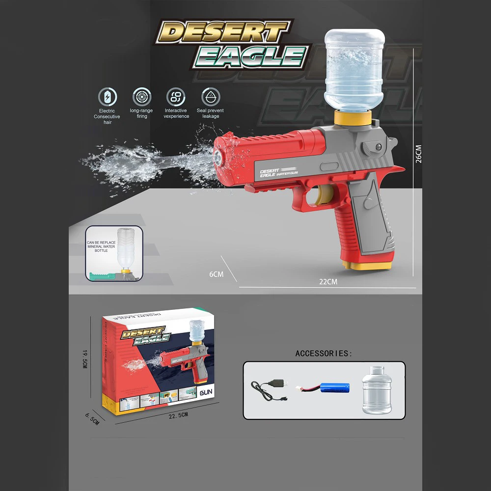 Electric G19 M1911 Desert Eagle Water Gun Summer Toy Water Toy Gun ...