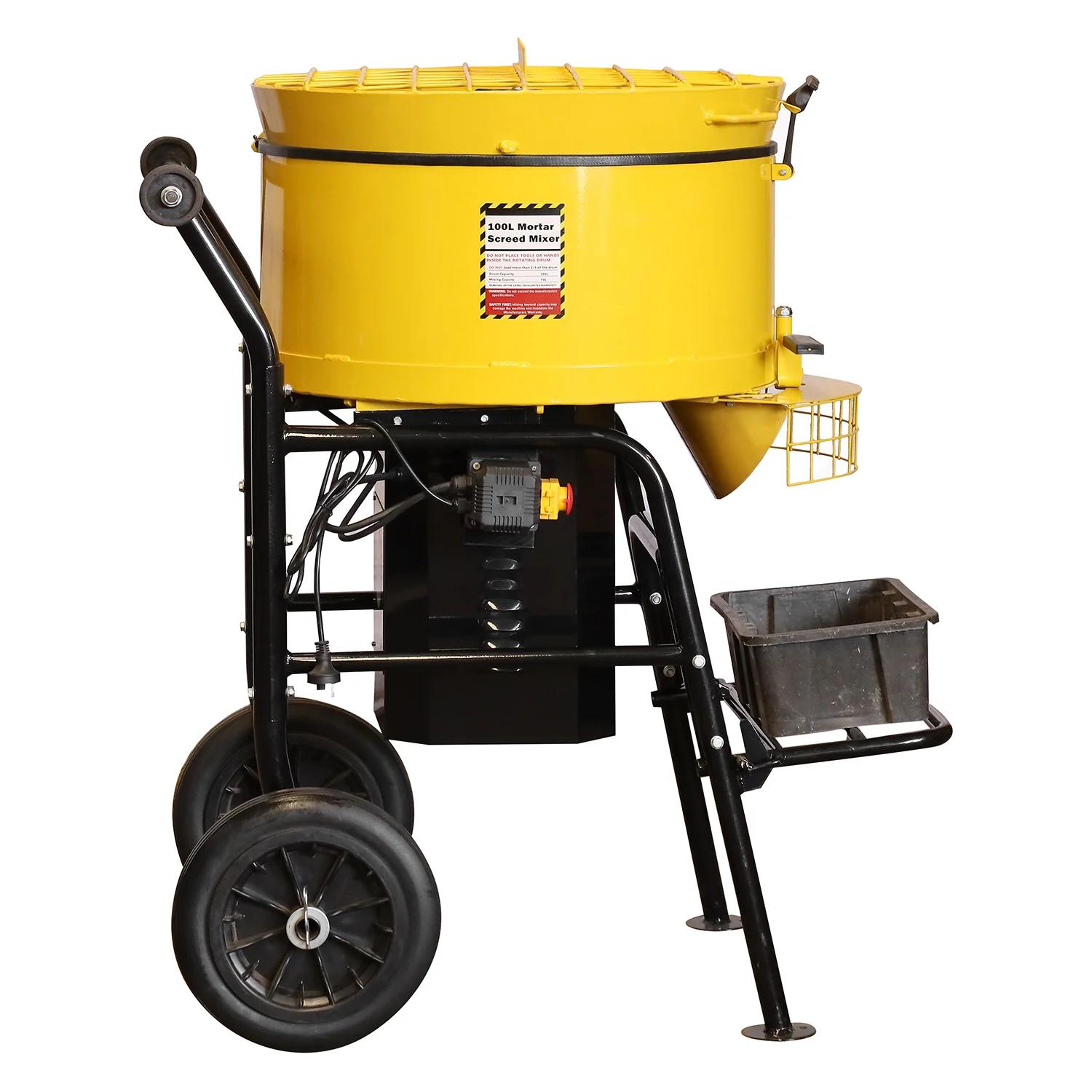 Pan Screed Mixer 80L 120L Resin Mixer Upright Mixer - Easy Maintenance