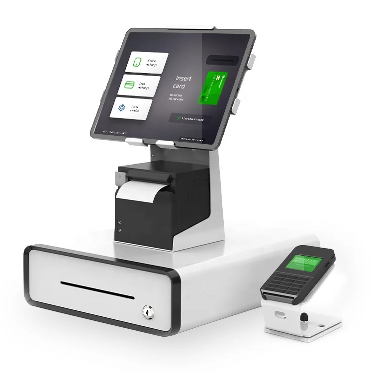 All in One Cash Register Machine Cash Drawer POS System for Supermarket