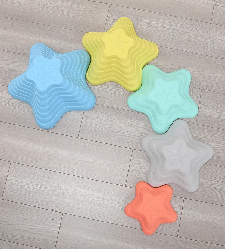 Balance Stepping Stones Kids Indoor Outdoor Non-slip Starfish River ...