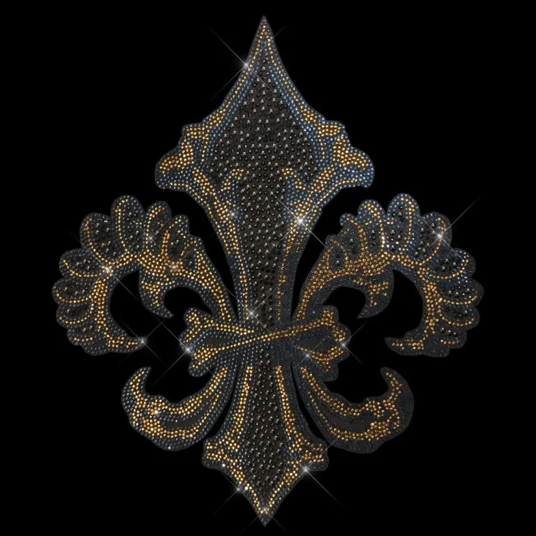 Custom Wholesale Low Price Motifs Crystal Rhinestone Iron On Heat Press ...