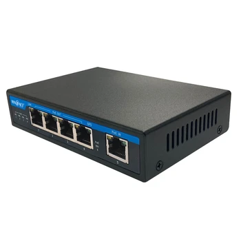 Standard 90w Poe Extender With Bt 90w Input And 4 Port Af/at Out ...