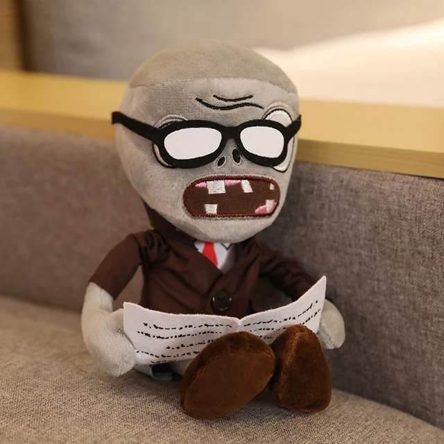Plants Vs Zombies Newspaper Zombie Plush