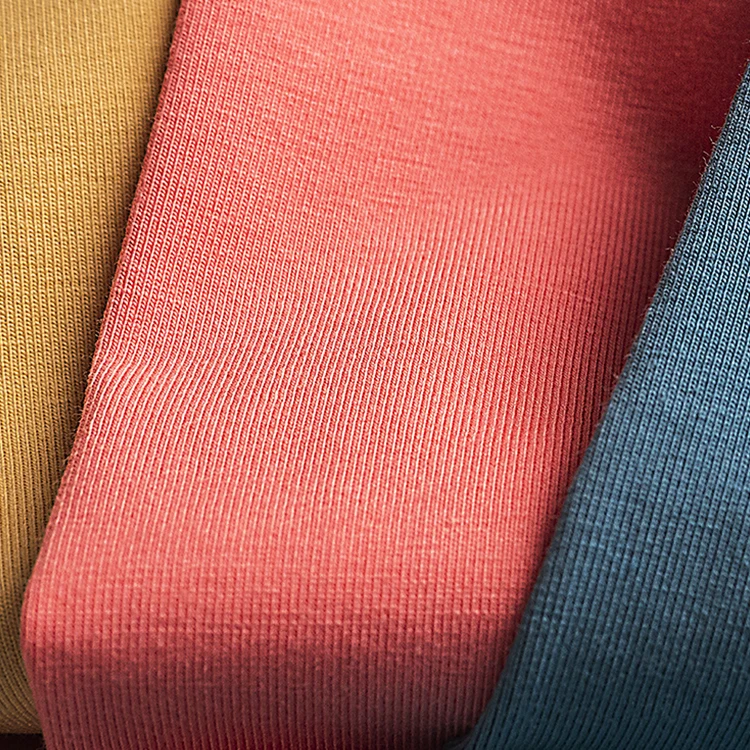 Low Moq Hight Quality Solid Colors Cotton Spandex Fabric 195g ...