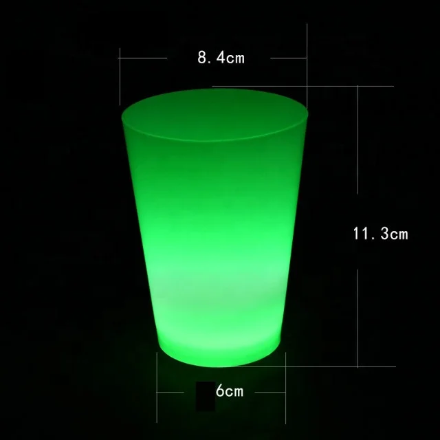 Wholesale Fluorescence Light up 12 OZ Glow Stick Cup Toy