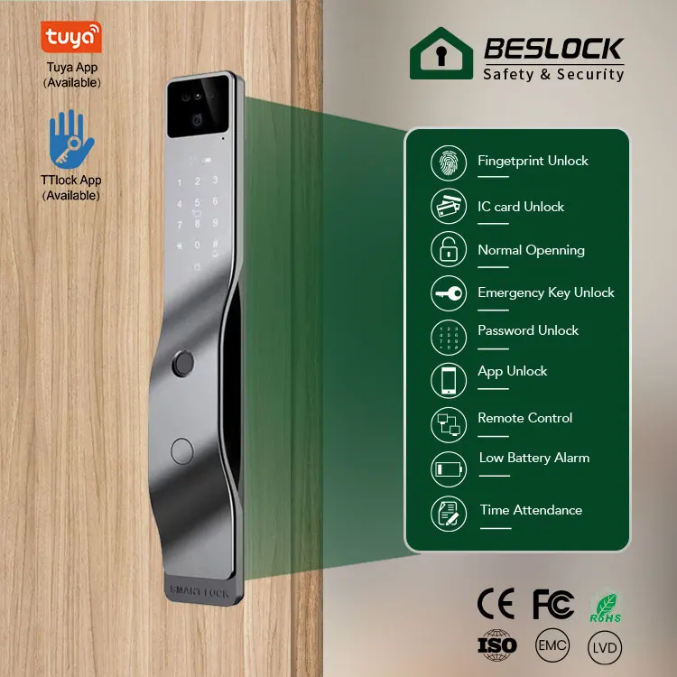 Smart Door Lock with 3D Face Recognition - Secure & Convenient