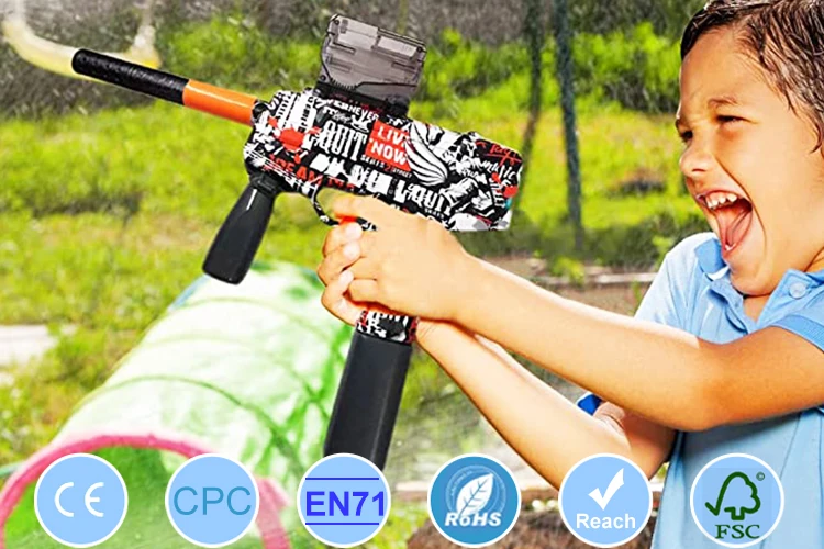 Ak47 M416 Mp5 Pistola Pistolas De Balin Balas Suaves Metal Hidrogel ...