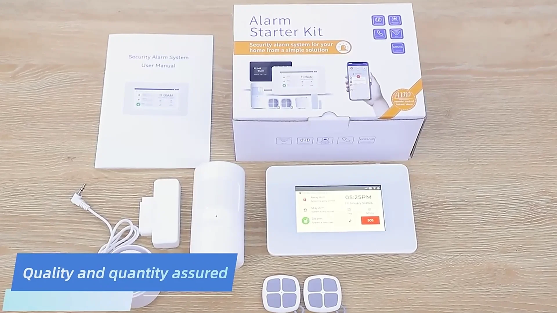 Concealed Blink Alarm System For Home Security Touch Usage Suitable For ...