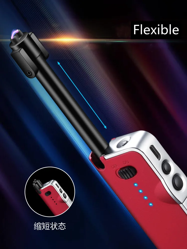 Extend-retract Electric USB Lighter,Windproof Outdoor or Kitchen ...