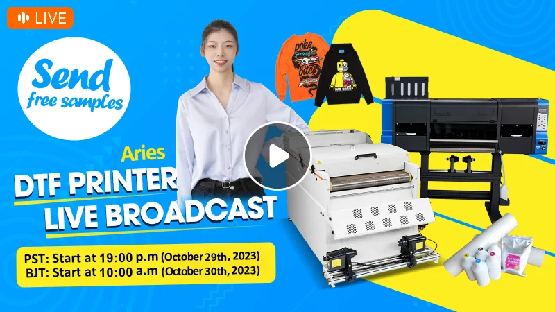 Support Sample Service--DTF Printer Manufacturer Product Show Stream 2023 - Alibaba.com
